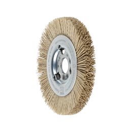 Pferd TOOLS Rundb&uuml;rste schmal ungezopft RBU &Oslash; 100x12x16 mm Bohrung DIAMANT-Filament-&Oslash; 0,35 mm Korn 600 (43317017)