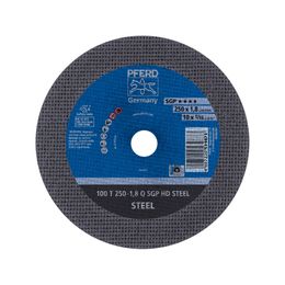 Pferd TOOLS Station&auml;re Trennscheibe T 250x1,8x30mm "mittelhart" HD STEEL f&uuml;r Stahl 100m/s (66322130)