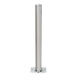 Moravia Edelstahlpoller MILANO &Oslash; 76mm H 925mm zum Umlegen mit Dreikantverschluss (167.17.565)