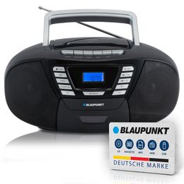 Blaupunkt B 120 Boombox mit CD Player und Bluetooth Schwarz