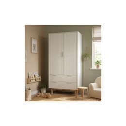 Home Deluxe Kleiderschrank COCO &ndash; 100 &times; 200 cm Wei&szlig;