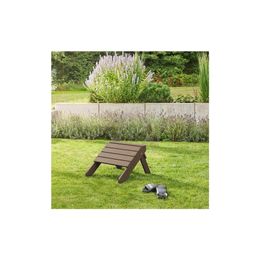 Home Deluxe Hocker FAREA &ndash; Schwarz - Braun