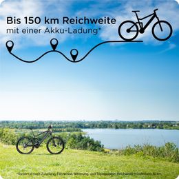 Z&uuml;ndapp Z&uuml;ndapp XFS E-Mountainbike f&uuml;r Damen und Herren ab 170 cm E Bike 27,5 Zoll EMTB Fully Pedelec Fahrrad Elektrofahrrad
