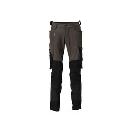 Mascot Hose mit Knietaschen Stretch leicht 82C47 dunkelanthrazit/schwarz (23179-311-1809-82C47)