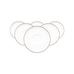 Seltmann Weiden Kombiuntertassen Sento Home Pure Lines &oslash; 16,2 cm 6er Set