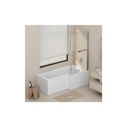 Home Deluxe Duschbadewanne ELARA - 170 x 85 cm Links