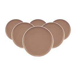Seltmann Weiden Fr&uuml;hst&uuml;cksteller Sento Home Pure Colors &oslash; 21,4 cm 6er Set
