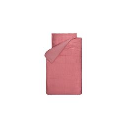 Bink Kinderbettw&auml;sche BB Karo rot 100 x 135