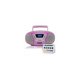 Blaupunkt B 120 Boombox mit CD Player und Bluetooth Violett
