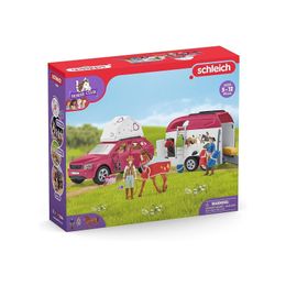 Schleich 42535 - Horse Club - Abenteuer mit Auto und Pferdeanh&auml;nger