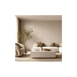 Home Deluxe Wandpaneel VENOM - 4er Set Leinenbeige