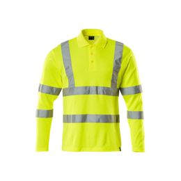 Mascot Polo-Shirt lange &Auml;rmel XL hi-vis gelb (18283-995-17-XL)