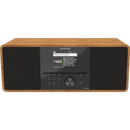 Telestar DAB+ Internetradio mit CD-Player TOP 300 Holz