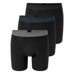 Schiesser Long Shorts 3P Herren Boxershort