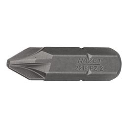 Hazet Bit 2218-PZ2 Sechskant massiv 8 (5/16 Zoll) Pozidriv Profil PZ PZ2)