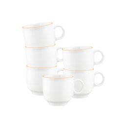 Seltmann Weiden Cappuccinotassen Sento Home Pure Lines 300 ml 6er Set