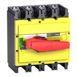 Schneider Electric Lasttrennschalter INS630 4-polig 630A rot-gelb (31135)