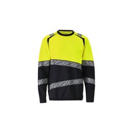 Mascot Sweatshirt moderne Passform M schwarzblau/hi-vis gelb (25084-781-01017-M)