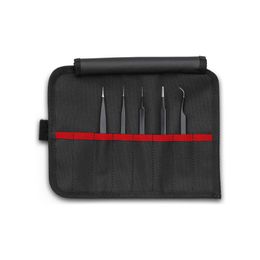 Knipex 92 00 01 ESD Universalpinzetten-Set ESD 5-teilig 90 mm)