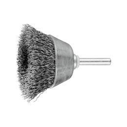 Pferd TOOLS Topfb&uuml;rste ungezopft TBU &Oslash;50mm Schaft-&Oslash;6 mm Stahl-Draht-&Oslash;0,30 (43703001)