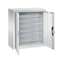 C+P Magazinschrank Serie 13, 830x700x300mm, 7035/7035 ; C + P M&ouml;belsysteme (134013-20|S10079)