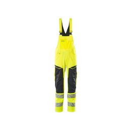 Mascot Latzhose 76C54 Knietaschen Stretch hi-vis gelb/schwarzblau (19569-236-17010-76C54)
