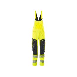 Mascot Latzhose 82C66 Knietaschen Stretch hi-vis gelb/schwarzblau (19569-236-17010-82C66)