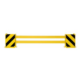BLACK BULL Regalschutz-Planke Set C 2.300 2 Schutzwinkel 2 gelbe Planken B 2.300-2.700mm ; Moravia (198.24.154)