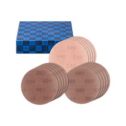 Pferd TOOLS Netz-Klettscheiben Set Fein 15-tlg. &Oslash; 150 A150,180,240 staubarm auf Exzenterschleifer (45098043)