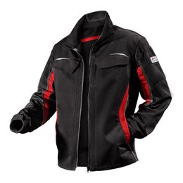 K&Uuml;BLER WORKWEAR K&uuml;bler Pulsschlag Jacke 1324 schwarz/mittelrot Gr&ouml;&szlig;e 54 ; K&uuml;bler Workwear (1324 5353-9955-54)