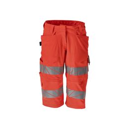 Mascot Shorts DIAMOND Damenpassform Stretch C40 hi-vis rot (19248-510-222-C40)