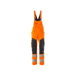 Mascot Latzhose 90C62 Knietaschen Stretch hi-vis orange/schwarzblau (19569-236-14010-90C62)