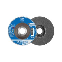 Pferd TOOLS POLINOX verpresste Vlies-Disc PNER &Oslash; 115 mm Bohrung-&Oslash; 22,23 mm Mittehart SIC Fein f&uuml;r Finish (44690712)