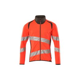 Mascot Sweatshirt mit Rei&szlig;verschluss modern Fit 3XL hi-vis rot/dunkelanthrazit (19184-781-22218-3XL)