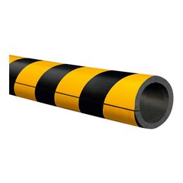 Moravia Vollrohrschutz Kreis 50/75 PU gelb/schwarz 1000mm (422.29.595)