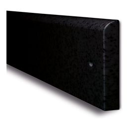 MORION Schrammschutz Typ A Polyethylen schwarz 2060 x 150 x 10 mm vorgebohrt ; Moravia (423.18.669)