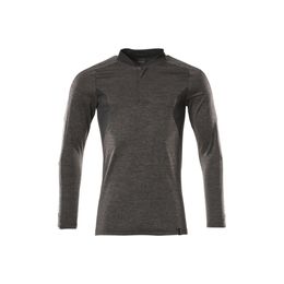 Mascot Polo-Shirt ONE Langarm XS dunkelanthrazit/schwarz mit COOLMAX&reg; PRO (18081-810-1809-XS ONE)