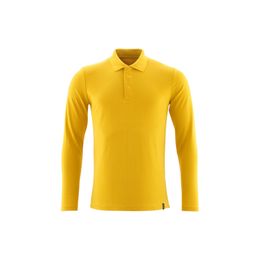 Mascot Polo-Shirt Langarm ProWash&reg; currygelb Gr. L (20483-961-70-L ONE)