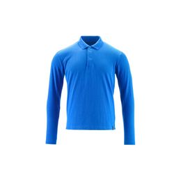Mascot Polo-Shirt Langarm ProWash&reg; azurblau Gr. S (20483-961-91-S ONE)