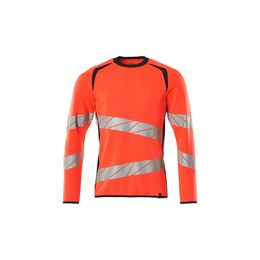 Mascot Sweatshirt 4XLONE Hi-vis rot/schwarzblau moderne Passform (19084-781-22210-4XLONE)