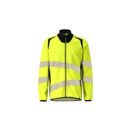 Mascot Sweatshirt mit Rei&szlig;verschluss modern Fit L hi-vis gelb/schwarzblau (19184-781-17010-L)