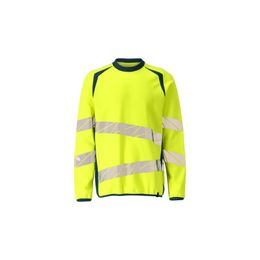 Mascot Sweatshirt 3XLONE hi-vis gelb/dunkelpetroleum moderne Passform (19084-781-1744-3XLONE)