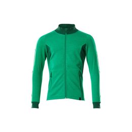Mascot Sweatshirt mit Rei&szlig;verschluss modern Fit 2XL grasgr&uuml;n/gr&uuml;n (18484-962-33303-2XLONE)