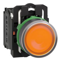 Schneider Electric Leuchtdrucktaster XB5AW35M5 orange 230V 1S 1&Ouml;)