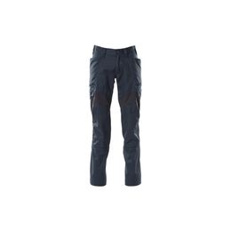 Mascot Hose Schenkeltaschen Stretch-Eins&auml;tze Gr&ouml;&szlig;e 90C60 schwarzblau (18679-442-010-90C60)