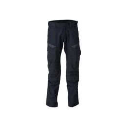 Mascot Hose Multisafe 82C56 schwarzblau hi-vis gelb Stretch Knietaschen (21579-281-01017-82C56)