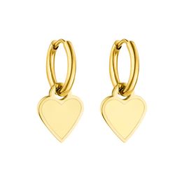 PURELEI Butter Yellow Heart Ohrringe