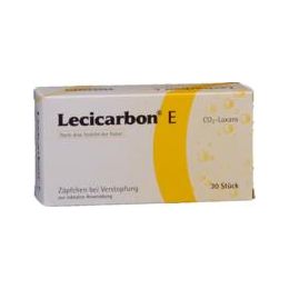 LECICARBON E CO2 Laxans Erwachsenensuppositorien 30 St