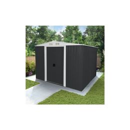 Home Deluxe Ger&auml;teschuppen aus verzinktem Stahl BOHIO XXL - 257 x 313 cm