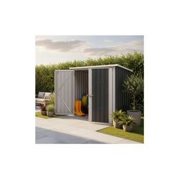 Home Deluxe Ger&auml;teschuppen aus verzinktem Stahl BOHIO XXS - 147 x 86 cm